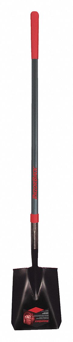 Shovel,Square Point,Fiberglass Handle - Grainger