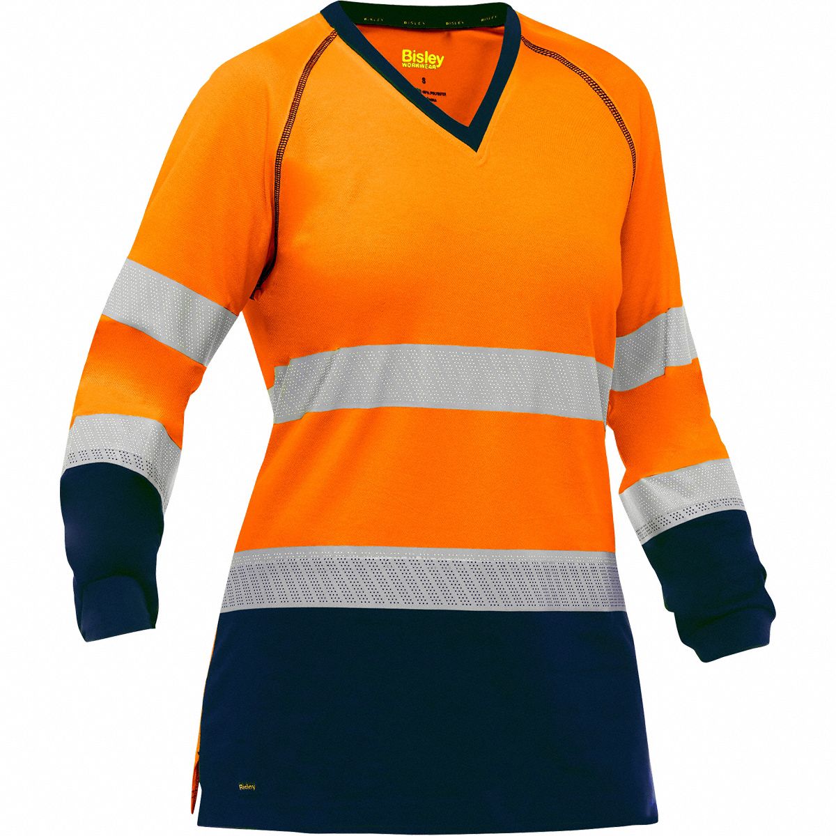 BISLEY, ANSI Class 3, 3XL, High-Visibility Shirt - 820Y42|313W6118T-ON ...