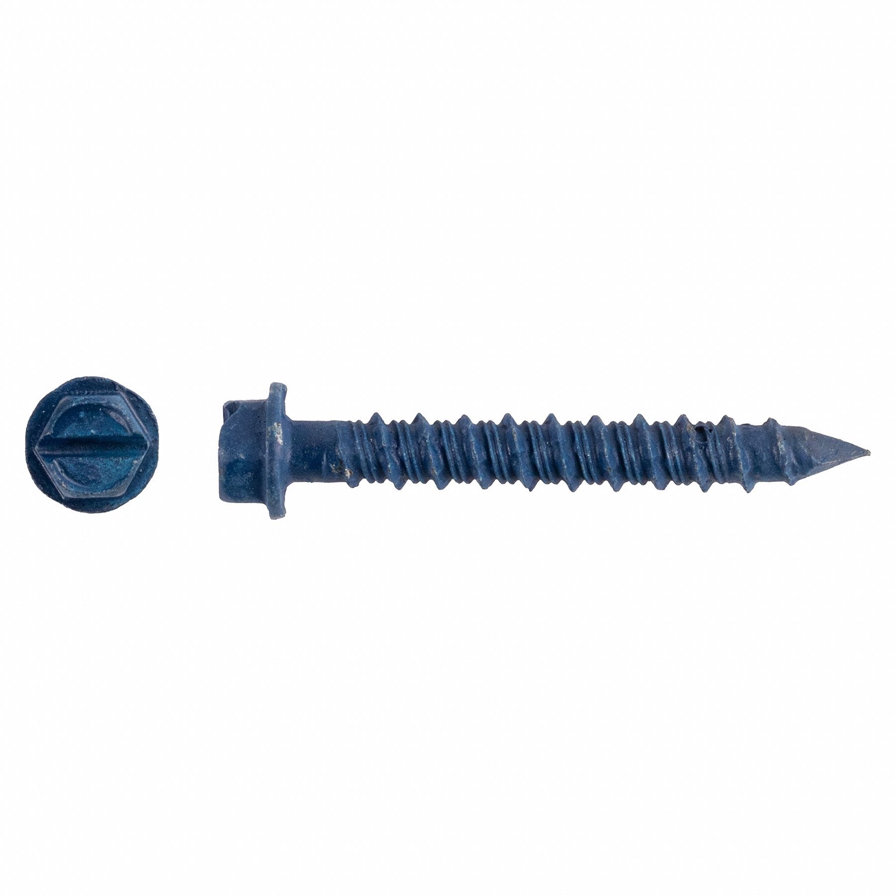 TAPCON, 1 3/4 in Overall Lg, 1/4 in Dia, Screw Anchor - 818JL1|3154400 ...