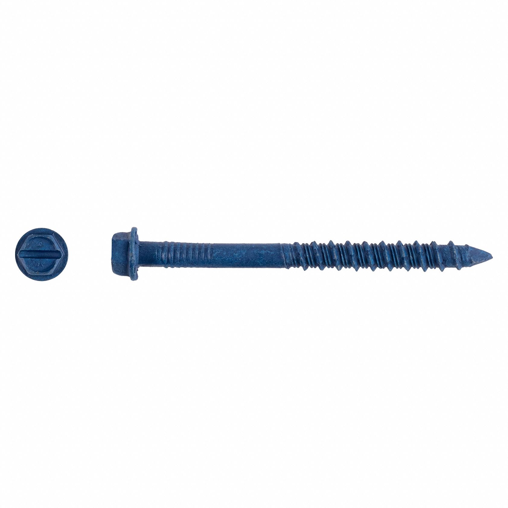 TAPCON, 2 3/4 in Overall Lg, 1/4 in Dia, Screw Anchor - 818JL3|3158400 ...