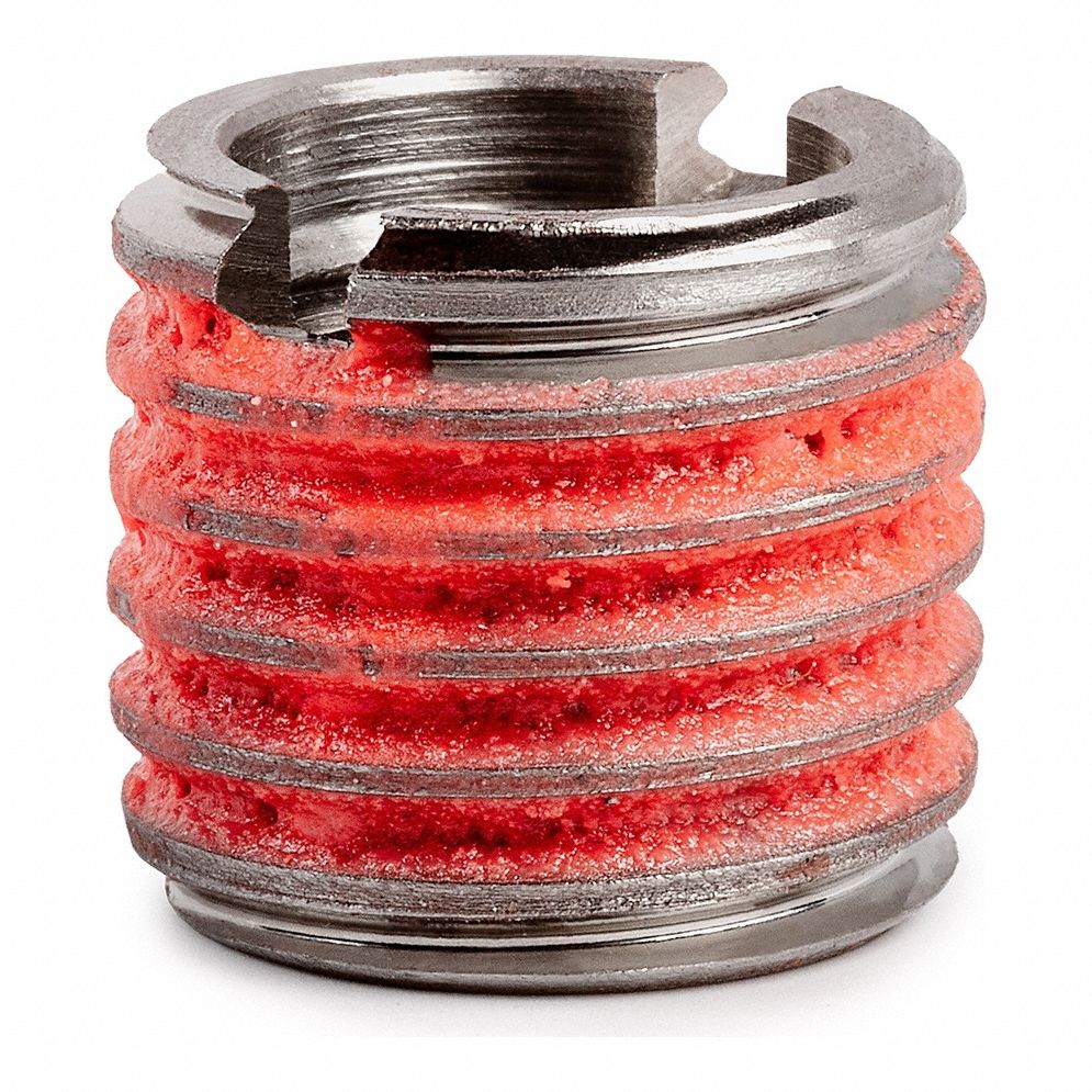 Std Wall, 1/2"-13 Int Thrd Sz, Self Locking Thread Insert - 807TF8|316 ...
