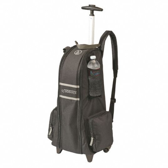 CRAMER DECKER MEDICAL, Roller Bag/Backpack,Oxygen Sidekick - 317W01 ...