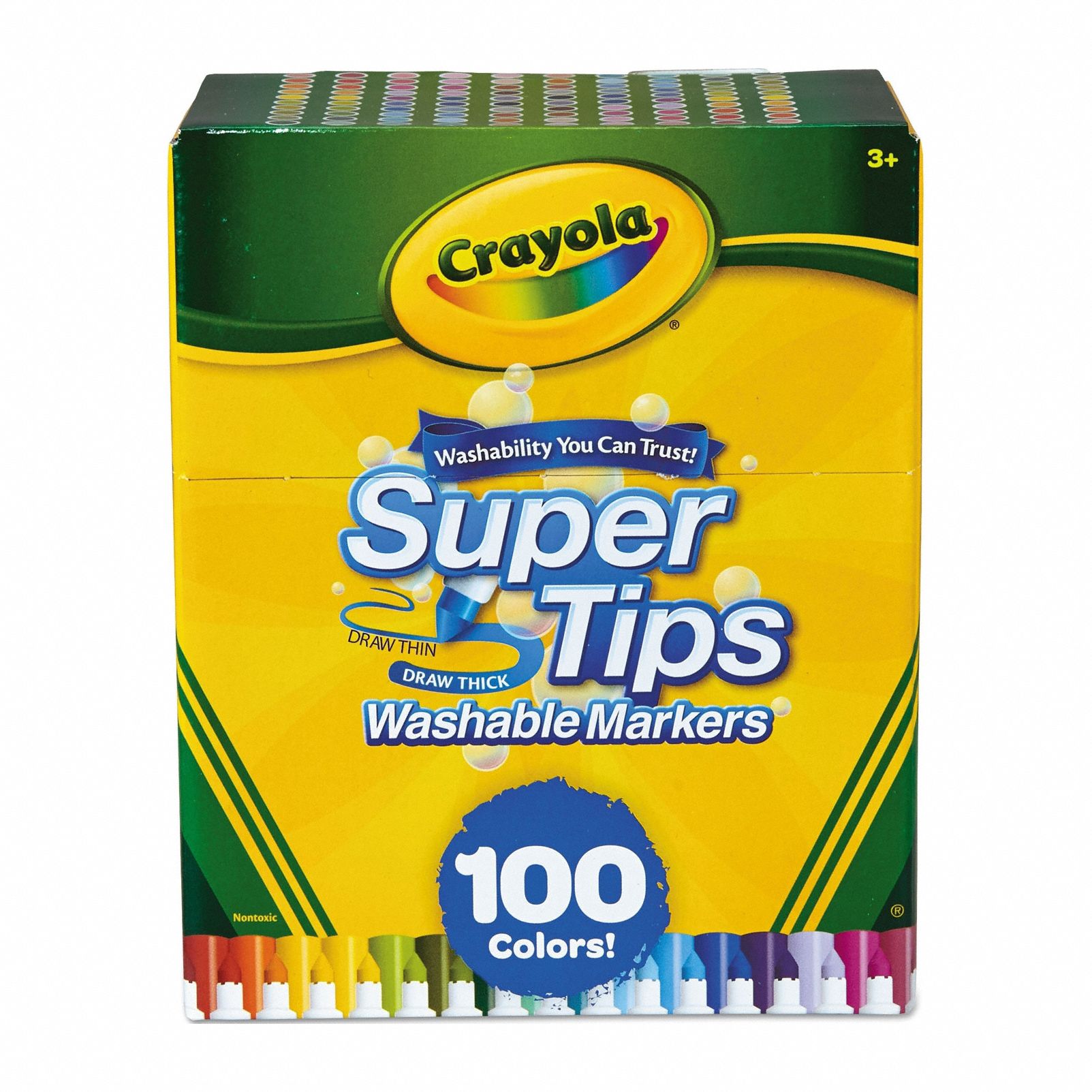 CRAYOLA, Bullet, Capped, Art Marker Set - 841WU5|585100 - Grainger