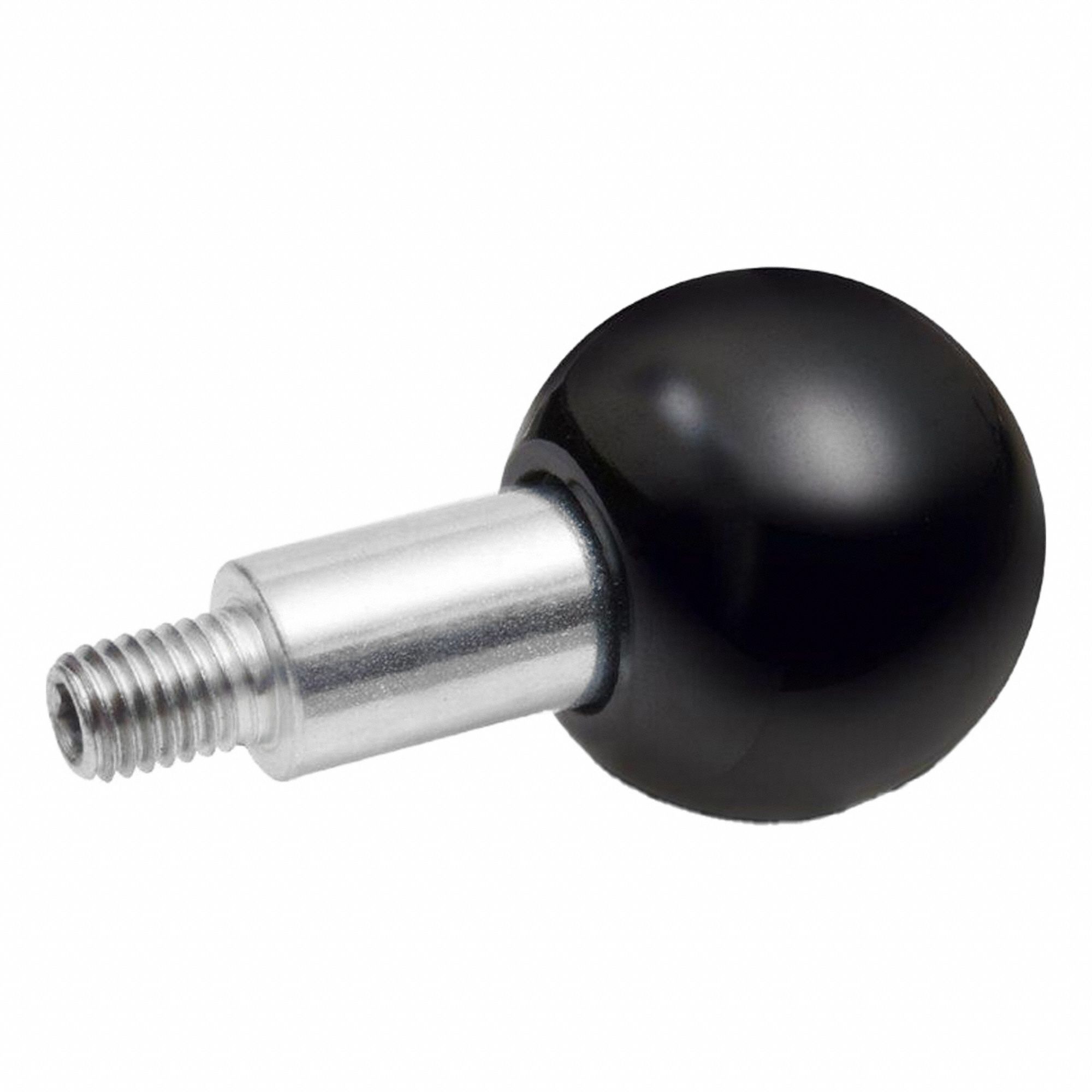 JW WINCO, Ball, Plastic w/ Steel Thread, Revolving Ball Knobs - 822Y71 ...