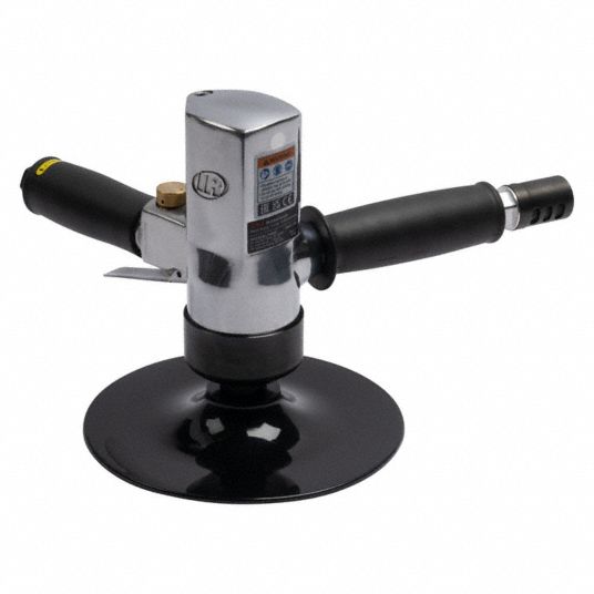 INGERSOLL RAND, 7 in Pad, Arbor, Air Disc Sander - 805U35|319-B - Grainger