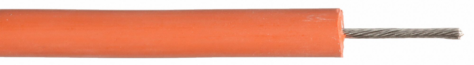ROWE High-Voltage Lead Wire: 16 AWG Wire Size, Red, 50 ft Lg, Silicone ...