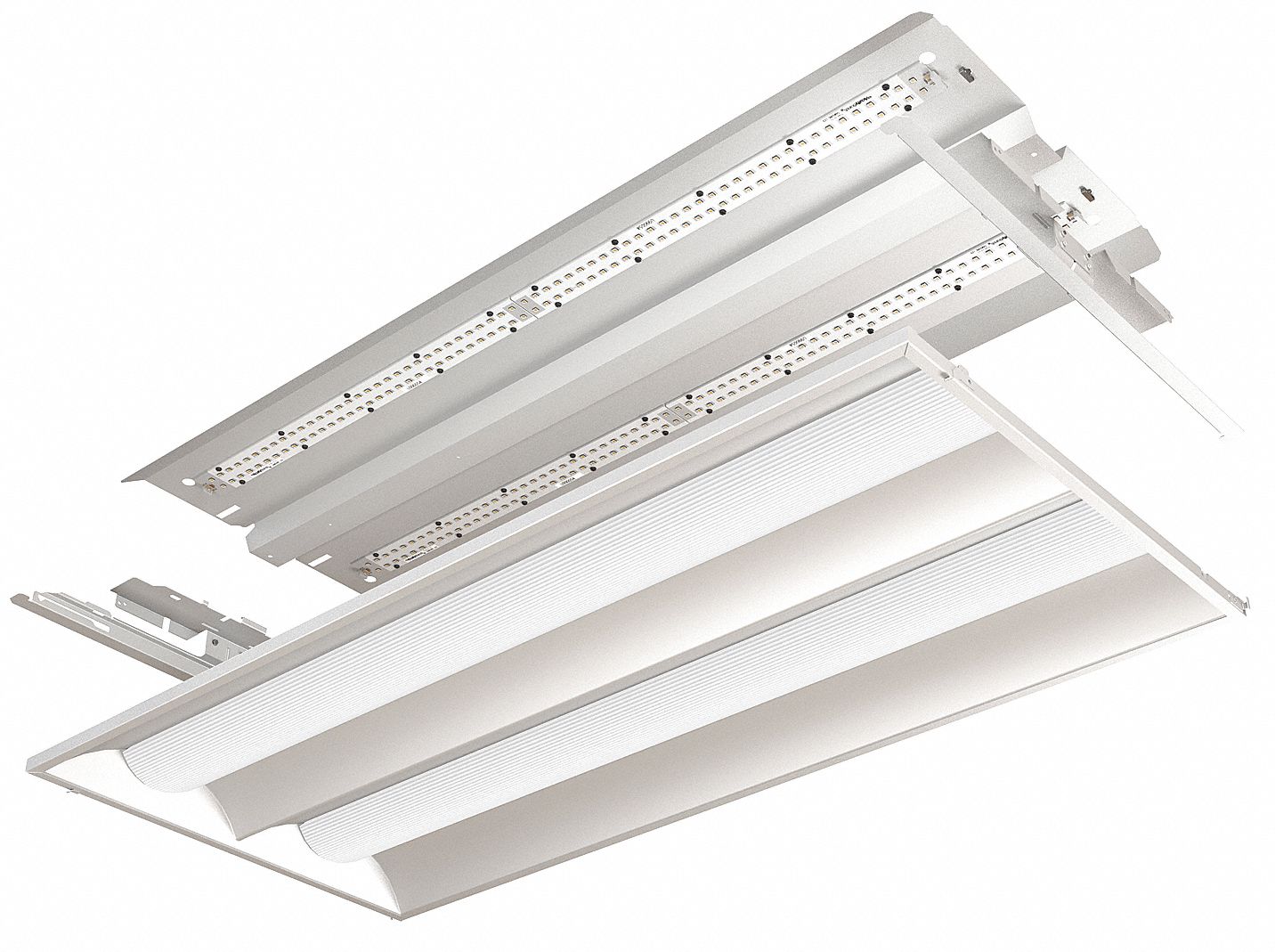 3500 K LED Parabolic Kit, 50 Watts, 120/277 Voltage - Grainger