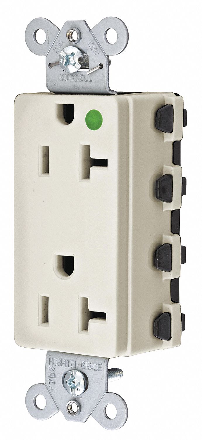 Heavy Use Hospital Grade, Yes Tamper Resistant - Grainger