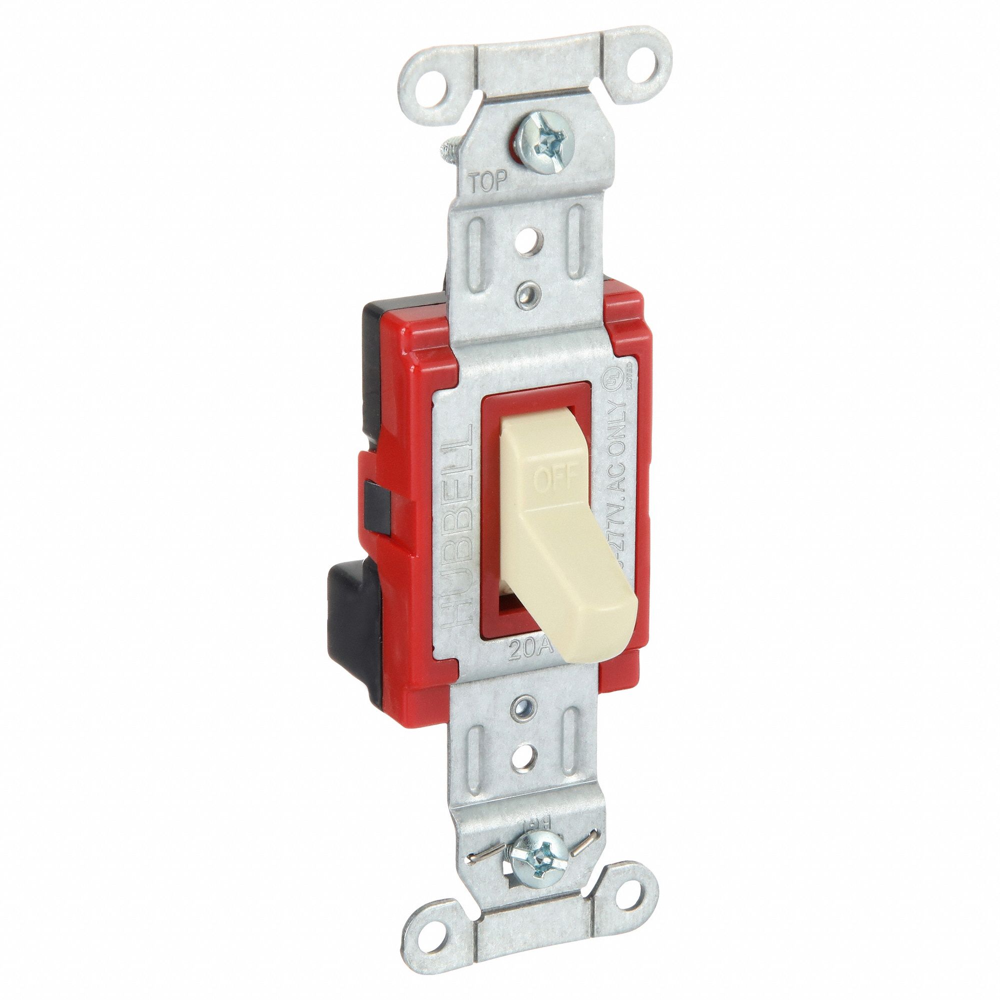 Toggle Switch, Single Pole, Wall Switch - 31A355|SNAP1221I - Grainger