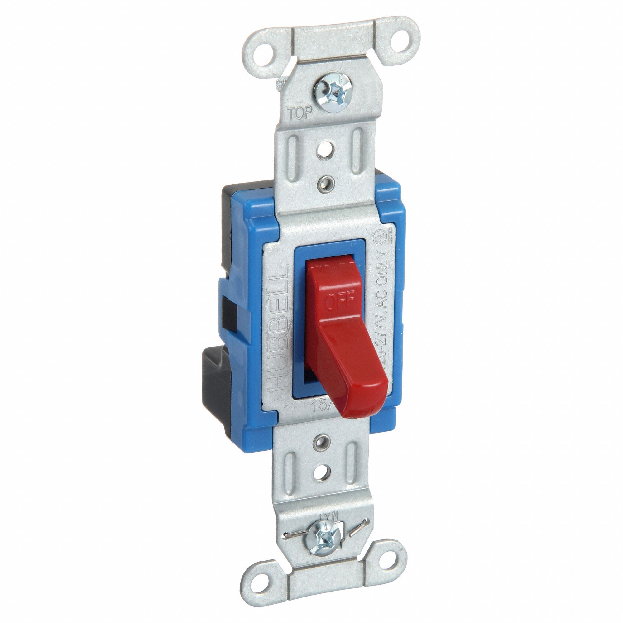 Toggle Switch, Single Pole, Wall Switch - 31A413|SNAP1201R - Grainger