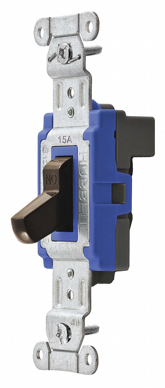 Toggle Switch, 3-Way, Wall Switch - 31A416|SNAP1203BR - Grainger