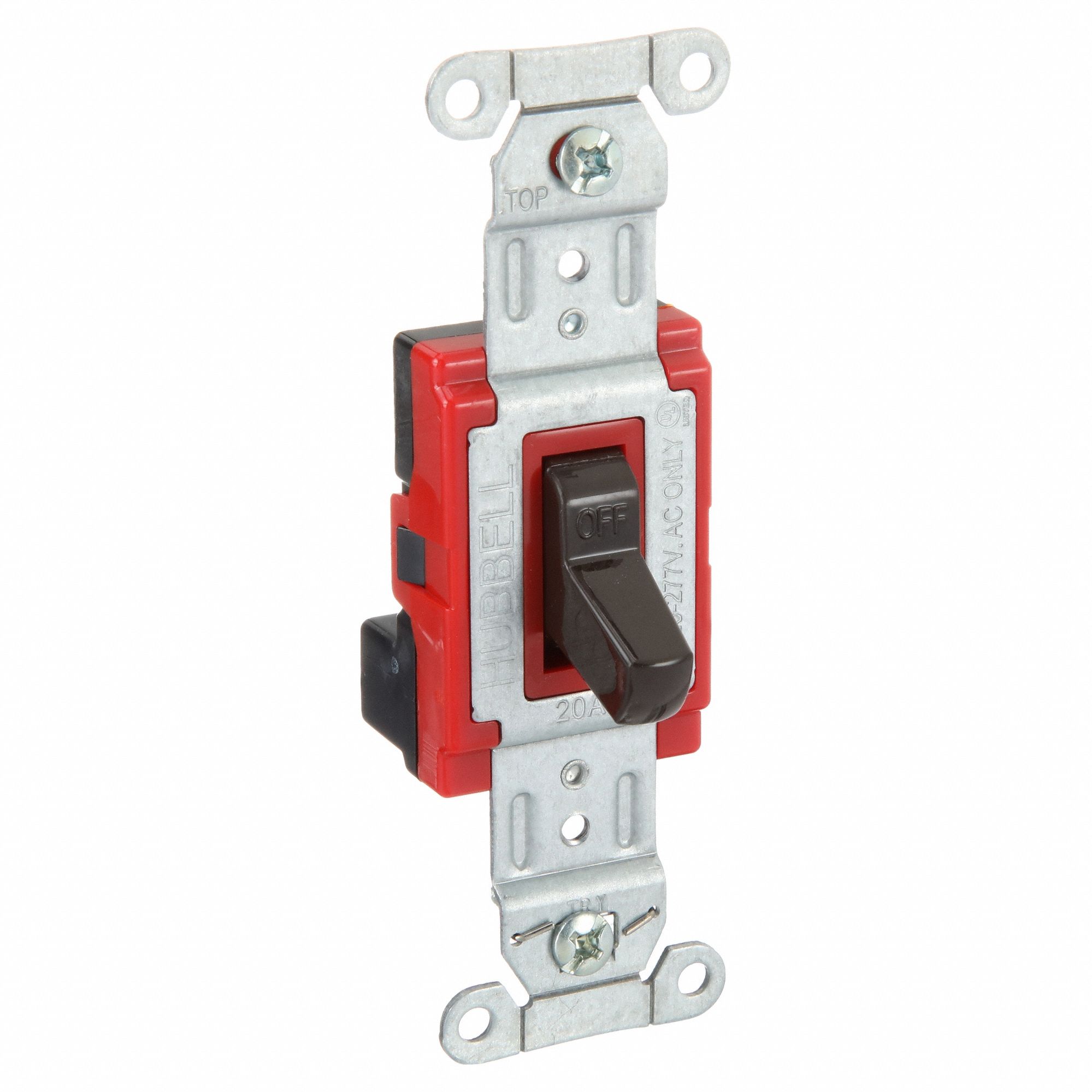 Toggle Switch, Single Pole, Wall Switch - 31A421|SNAP1221BR - Grainger