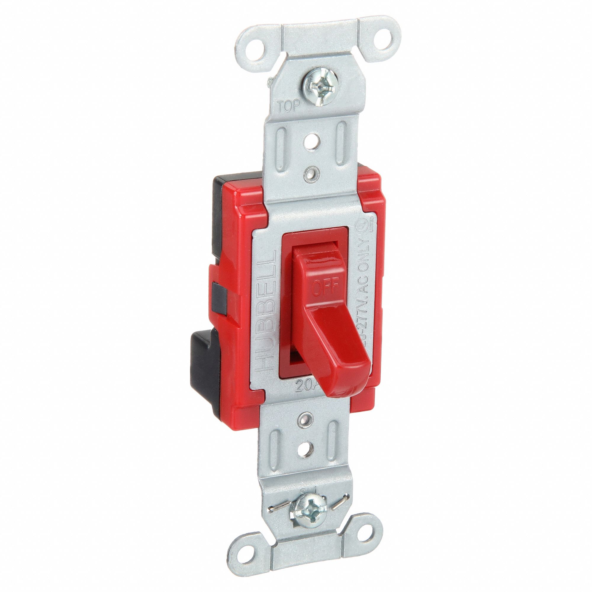 Toggle Switch, Single Pole, Wall Switch - 31A422|SNAP1221R - Grainger