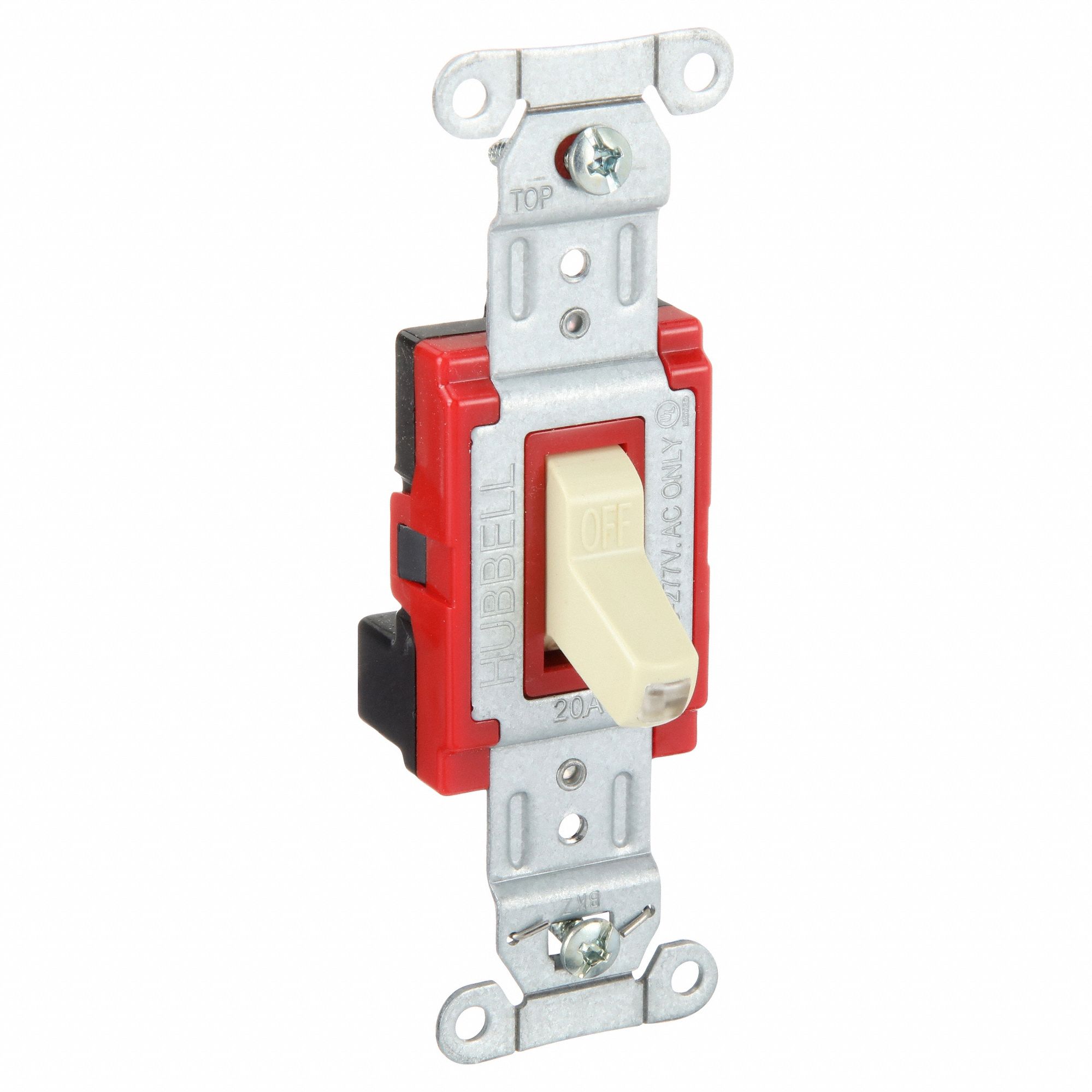 Toggle Switch, Single Pole, Illuminated Wall Switch - 31A442 ...