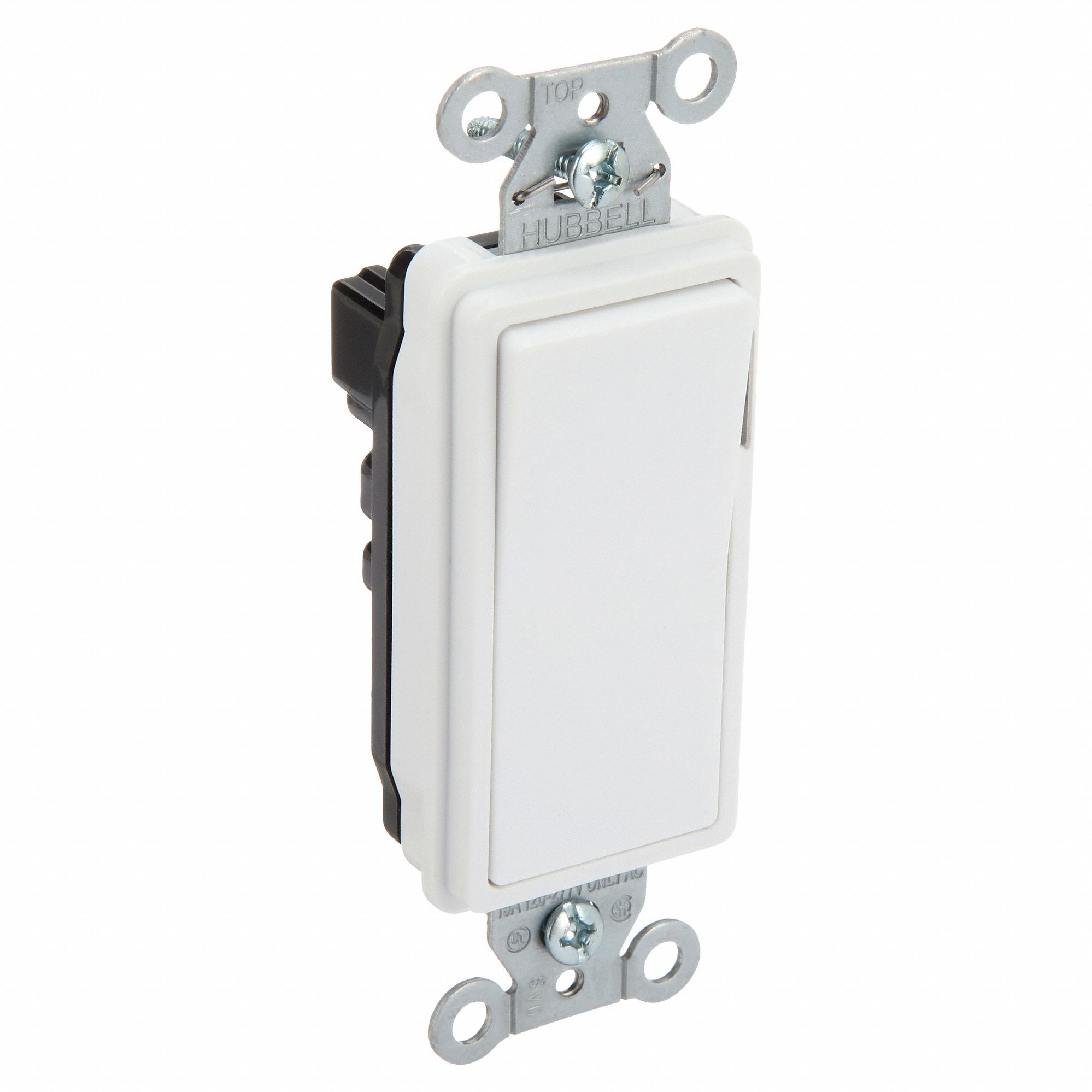 Rocker Switch, Single Pole, Illuminated Wall Switch - 31A451 ...