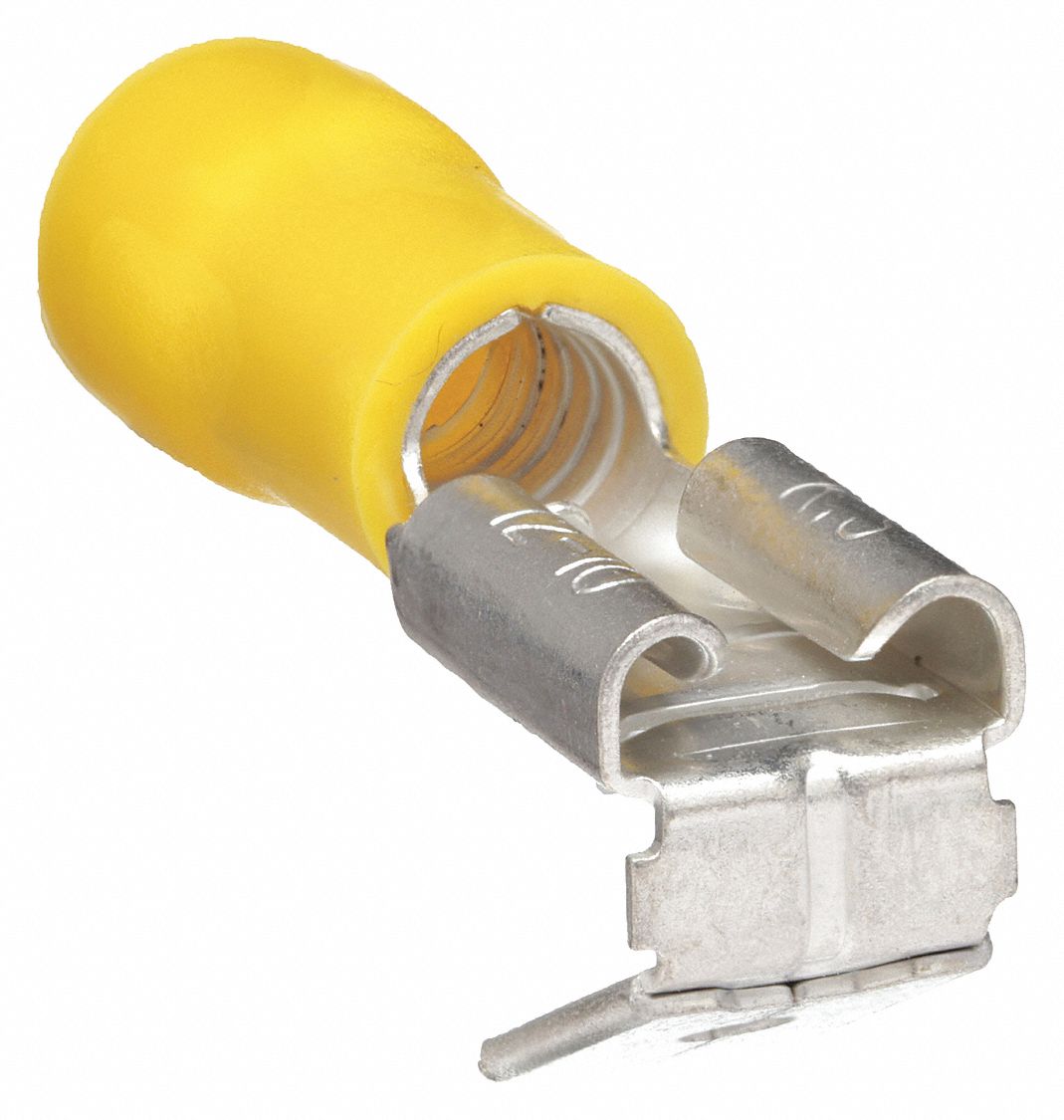 GRAINGER, Yellow, Vinyl, Wire Disconnect - 31A494|31A494 - Grainger