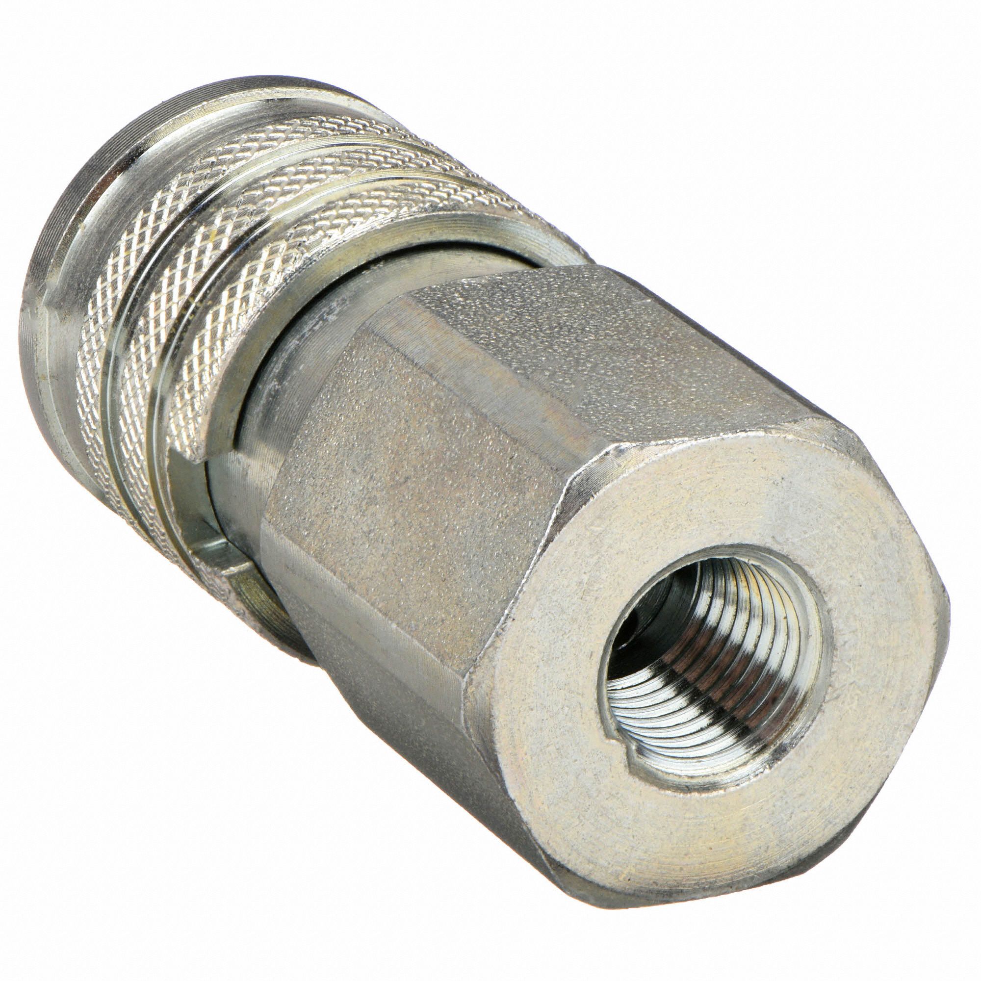 PARKER Hydraulic Quick Connect Hose Coupling: 1/4 in Coupling Size ...