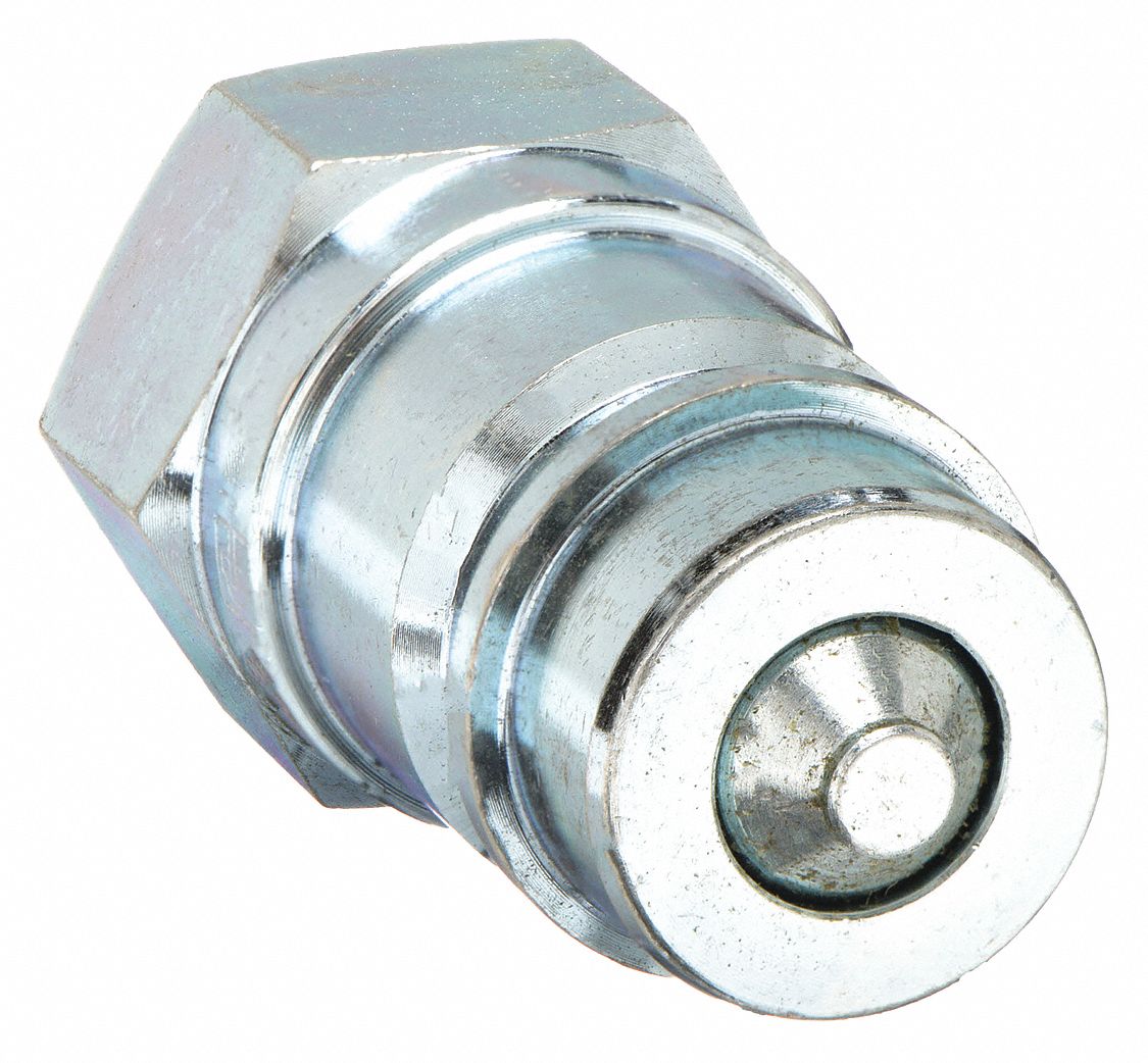 PARKER, 1 in Coupling Size, Steel, Hydraulic Quick Connect Hose ...