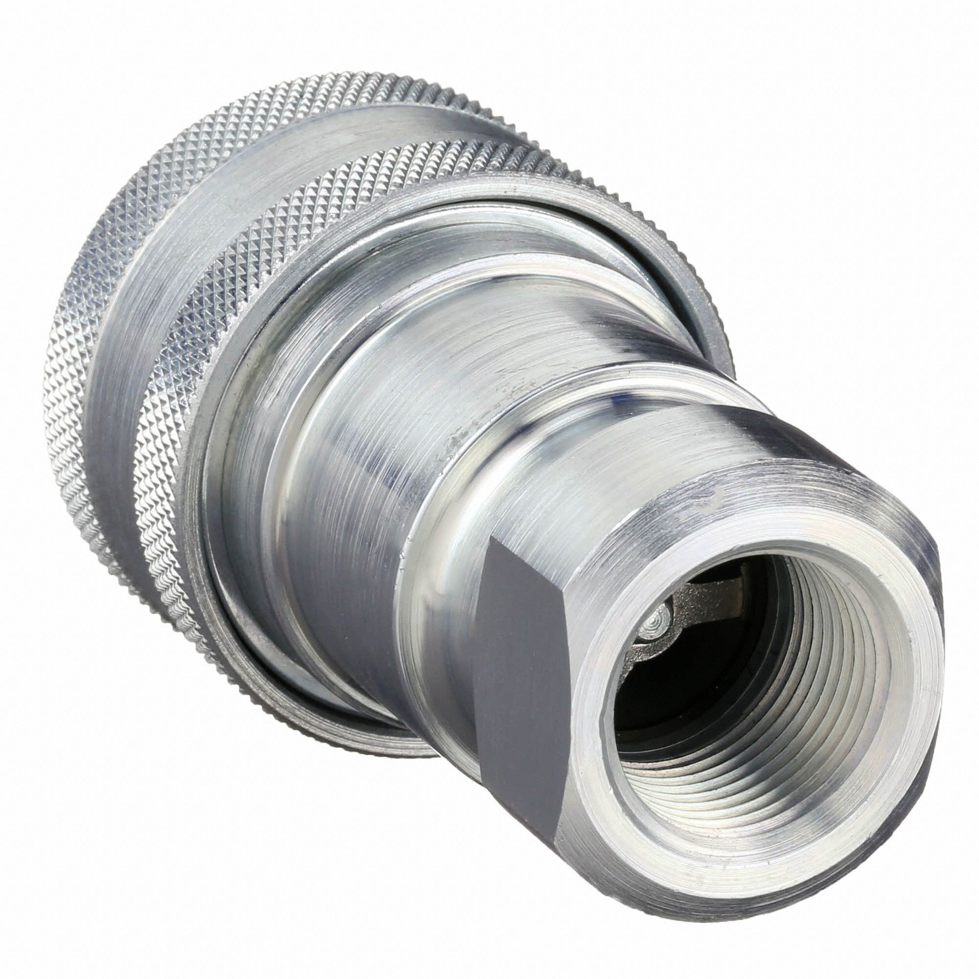 PARKER Hydraulic Quick Connect Hose Coupling: 1/2 in Coupling Size ...