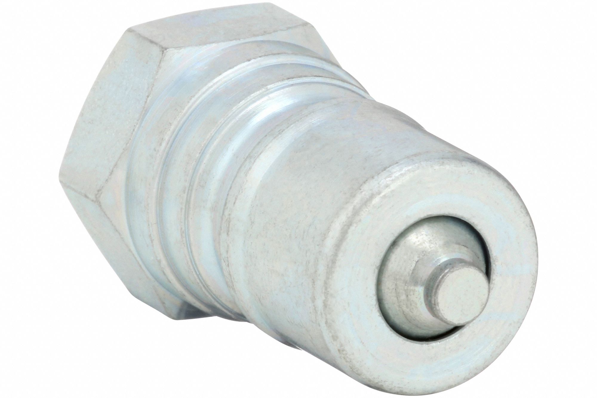 PARKER Hydraulic Quick Connect Hose Coupling, Plug, 60 Series, Steel ...