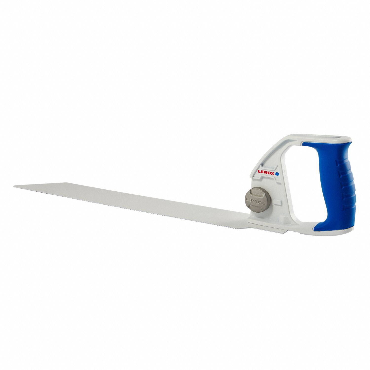 LENOX PVC/ABS Saw: 18 in Blade Lg, Steel, 18 in Overall Lg, 10, Rubber ...