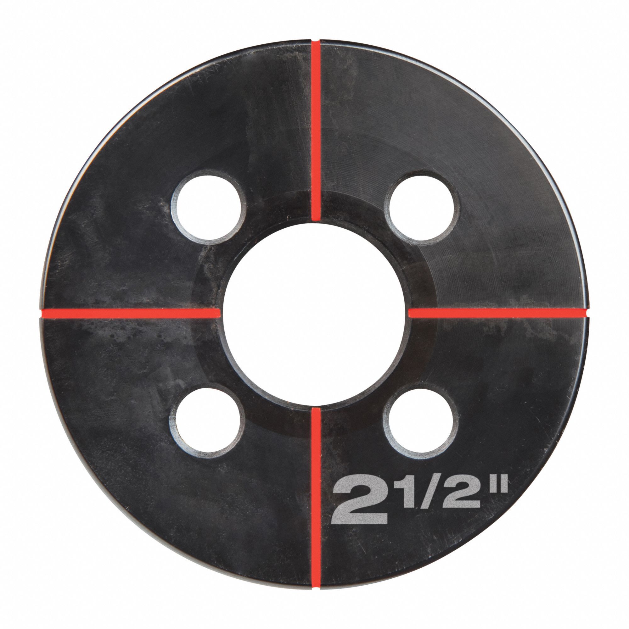 MILWAUKEE Knockout Punch Set: 10 ga Max Sheet Metal Capacity-Steel, 4 ...