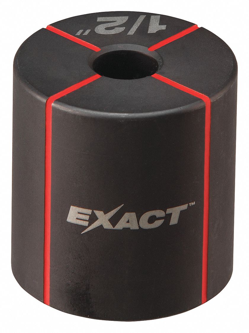 MILWAUKEE Knockout Die: 12 ga Sheet Metal Capacity (Steel), 7/8 in ...