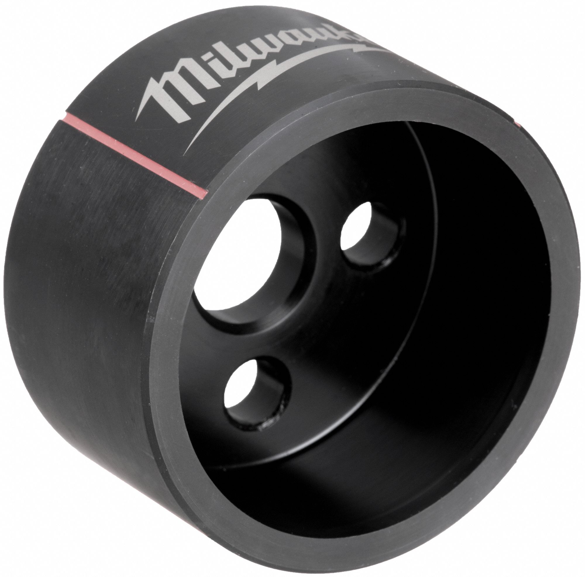 MILWAUKEE Knockout Die: 12 ga Sheet Metal Capacity (Steel), 2 15/32 in ...