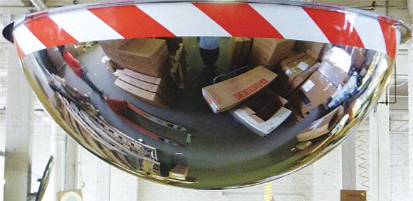 Acrylic, 18 in Dia, Full Dome Mirror - 31AX26|ONV-360-18-SBRW - Grainger