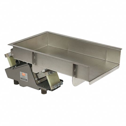 ERIEZ Vibratory Feeder: 14,000 lb/hr Feed Rate, 6 7/8 in Discharge Ht ...