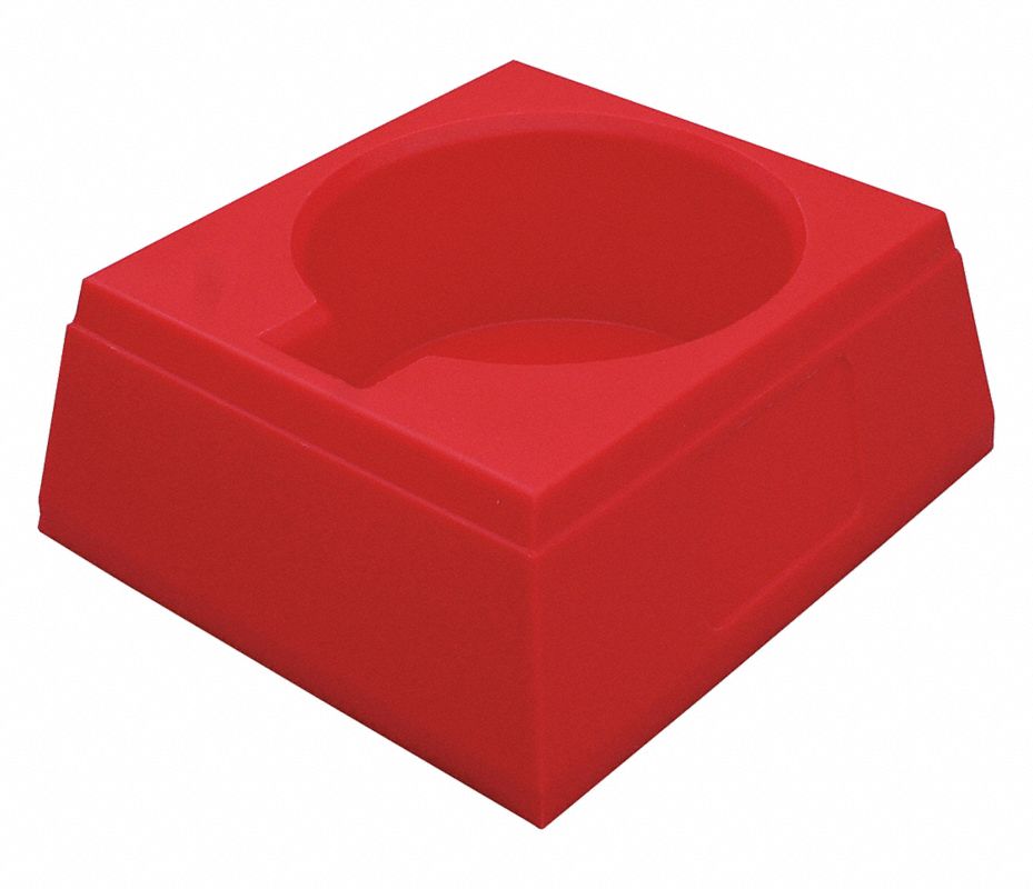 FLAMEFIGHTER Base para Extintor de Fuego , Rojo , Plástico PE - 31AY17 ...