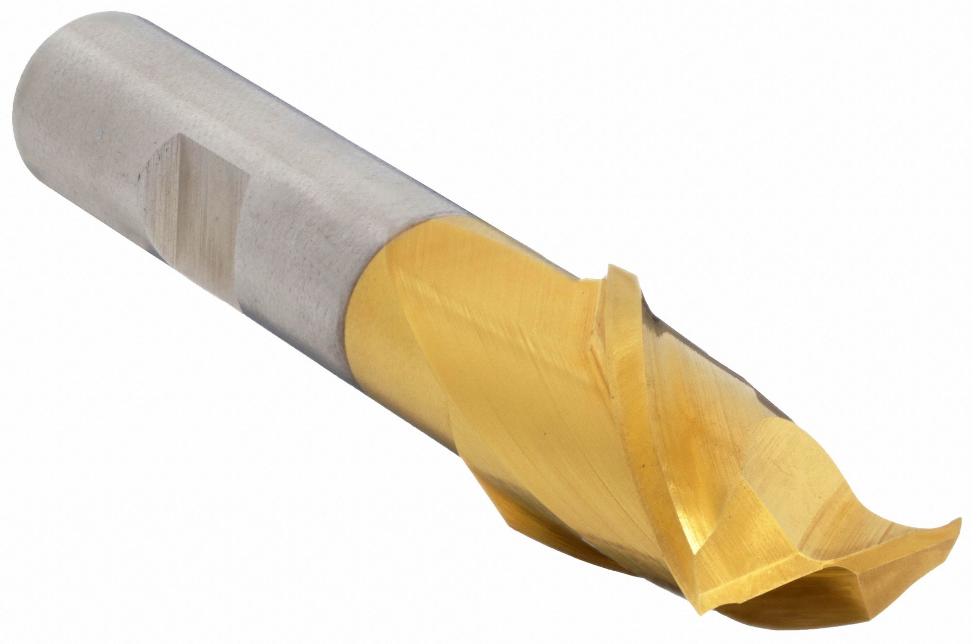 CLEVELAND, High Speed Steel, TiN Coated, Square End Mill - 31C427|C33772 - Grainger