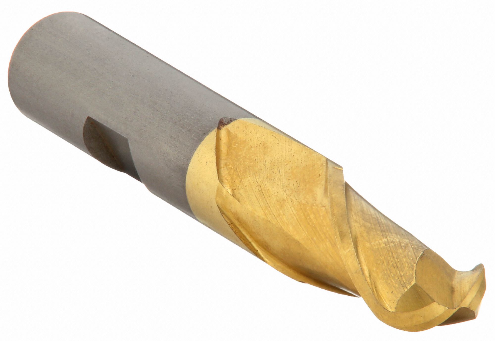 CLEVELAND, High Speed Steel, TiN Coated, Ball End Mill - 31C525|C39016 - Grainger