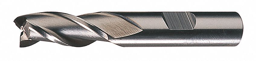 CLEVELAND, High Speed Steel, 3 Flute, Square End Mill - 31C610|C39745 - Grainger