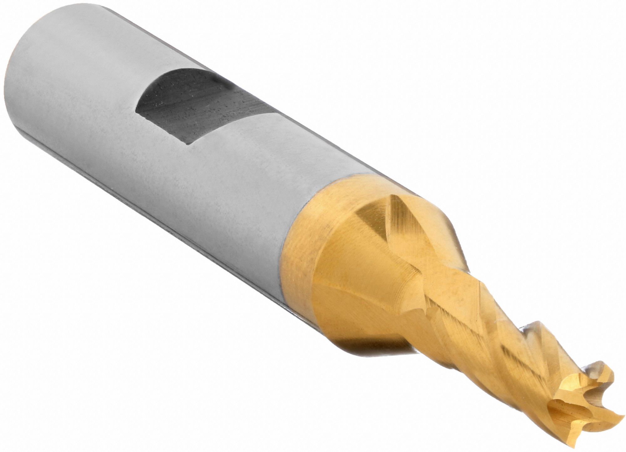 CLEVELAND, High Speed Steel, TiN Coated, Square End Mill - 31C650|C33189 - Grainger