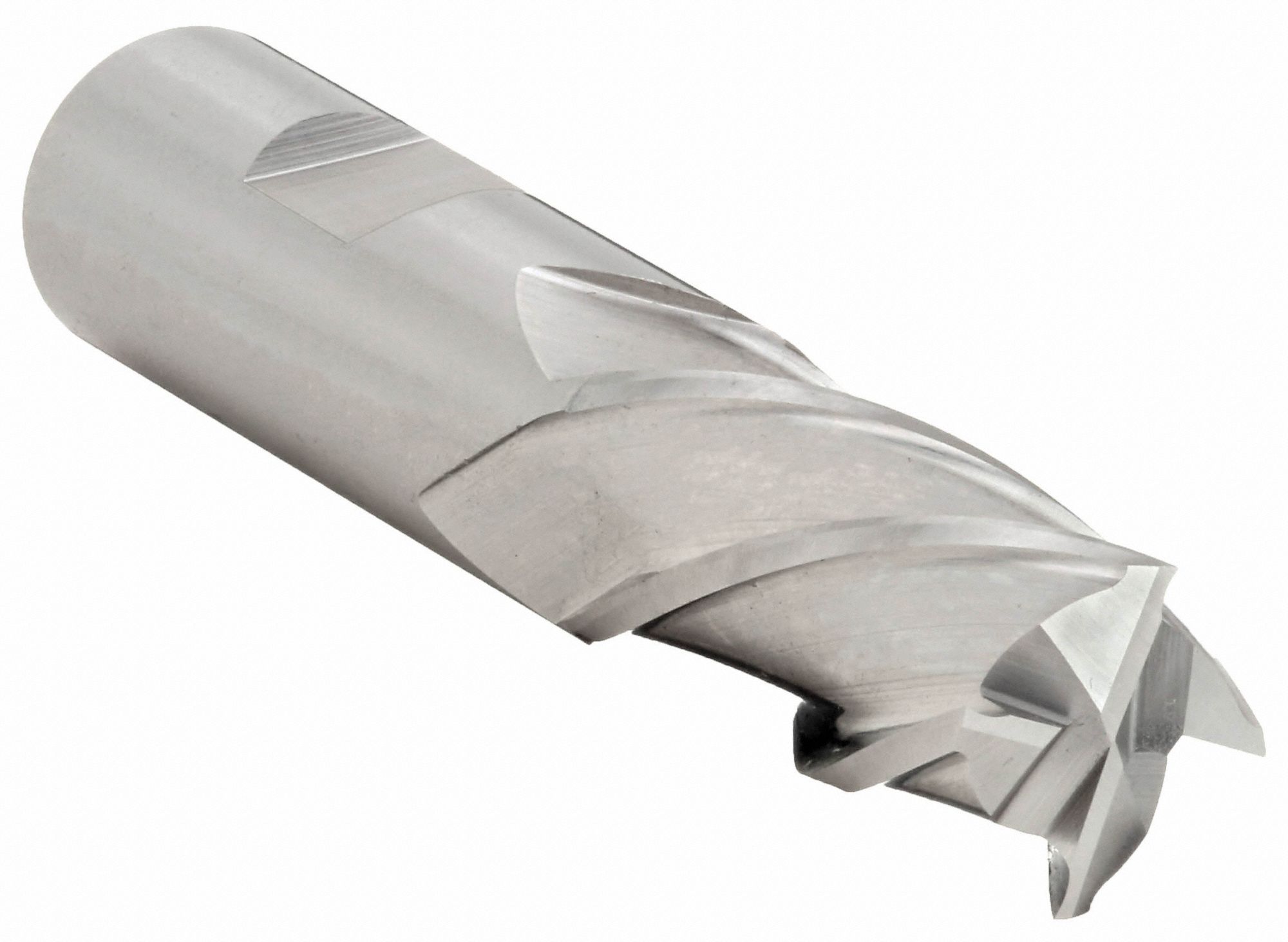 CLEVELAND, High Speed Steel, 4 Flute, Square End Mill - 31C757|C42312 - Grainger