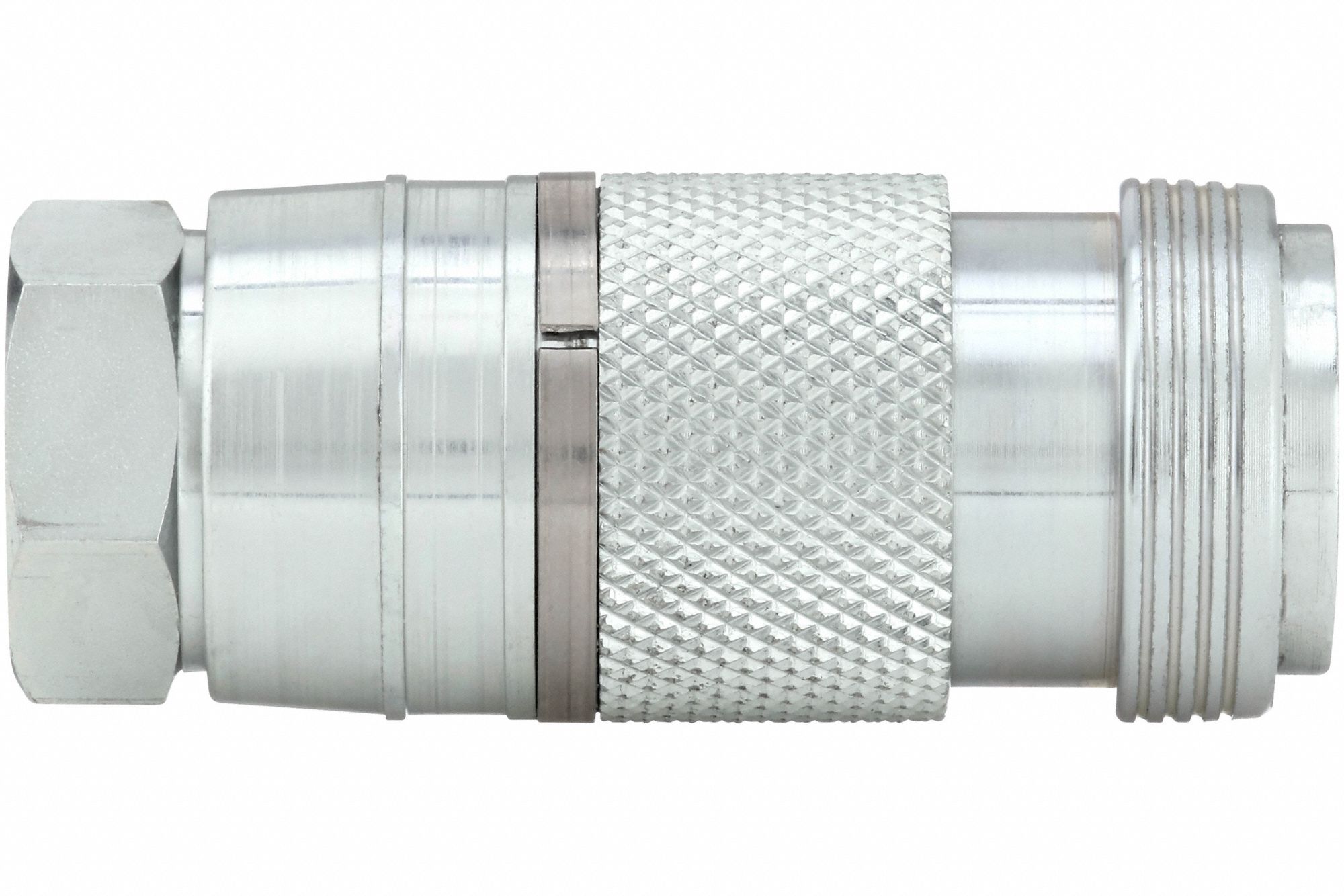 HANSEN, 1/2 in Body Size, 1/2 in Hose Fitting Size, Quick Connect Hose ...