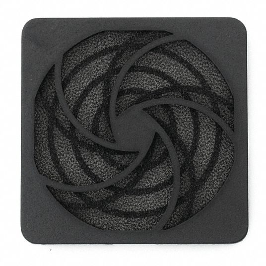 DAYTON, 3 1/8 in Radiator Connection, 3/8 in Dp, Axial Fan Filter/Guard ...