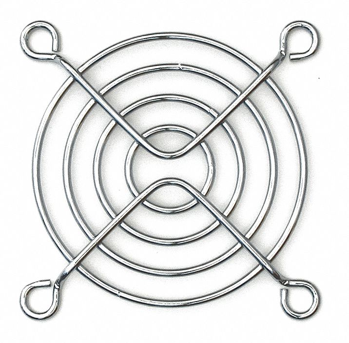 DAYTON, 2 3/8 in Radiator Connection, 3/16 in Dp, Compact Axial Fan ...