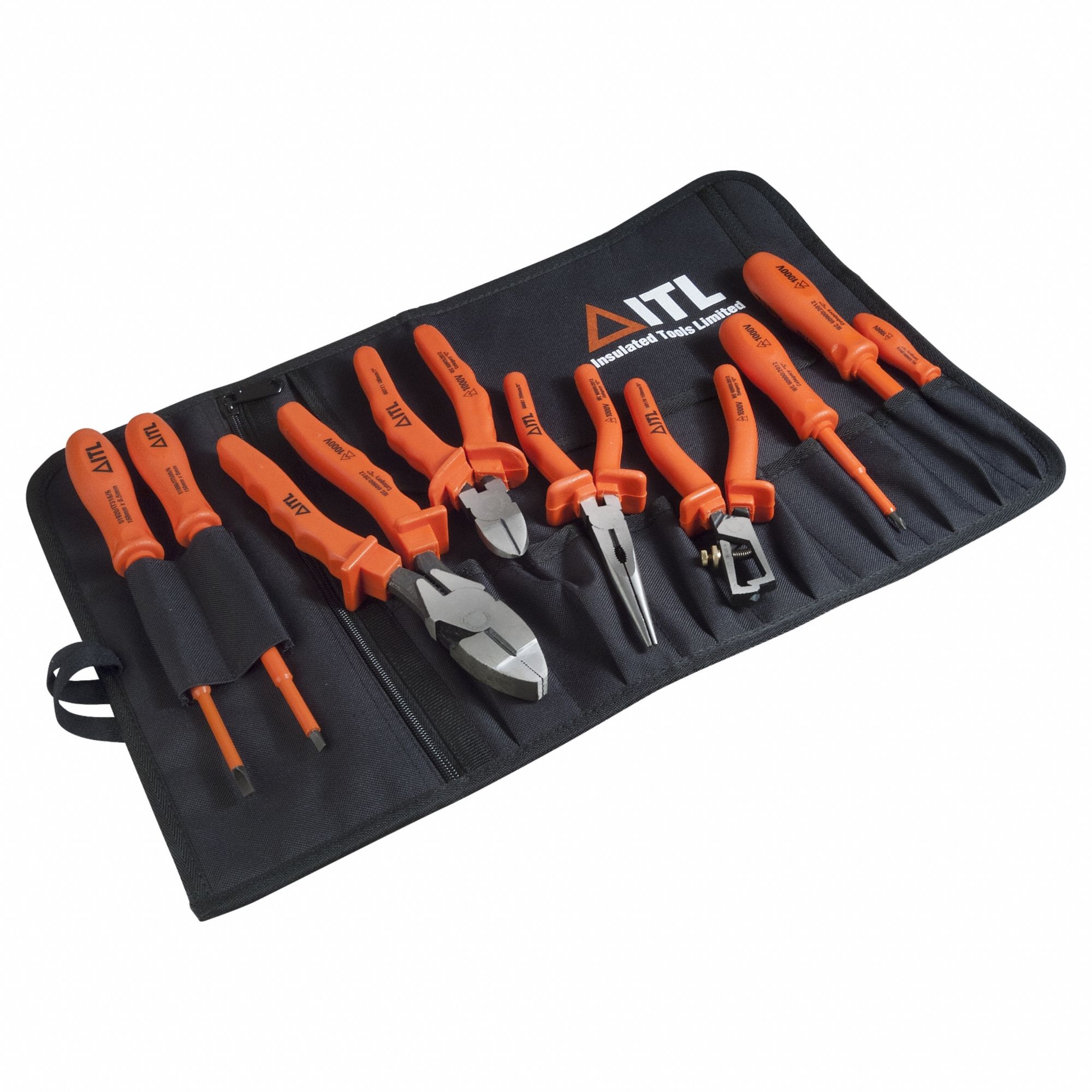 ITL, 9 Total Pcs, Drivers and Bits/Electrical and Telecom Tools/Pliers ...