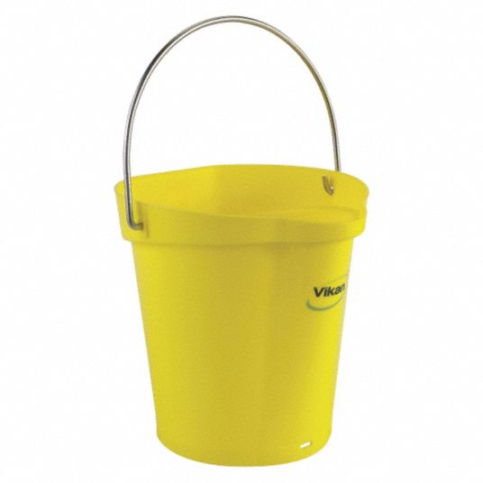VIKAN, 1 1/2 gal Capacity, 10 5/8 in Overall Wd, Bucket - 31CF48|56886 ...