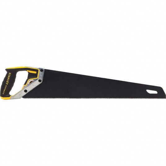 STANLEY, 20 in Blade Lg, Steel, Hand Saw - 31CL55|20-047 - Grainger