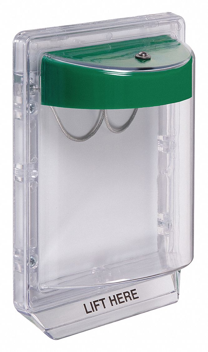 Universal Stopper Cover, Polycarbonate, Flush Mounting, 6 13/16 in ...