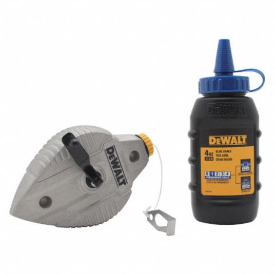DEWALT, 3:1, 100 ft Line Lg, Chalk Line Reel - 31CN42|DWHT47309L - Grainger