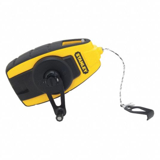 STANLEY, 3:1, 30 ft Line Lg, Chalk Line Reel - 31CN54|STHT47147 - Grainger