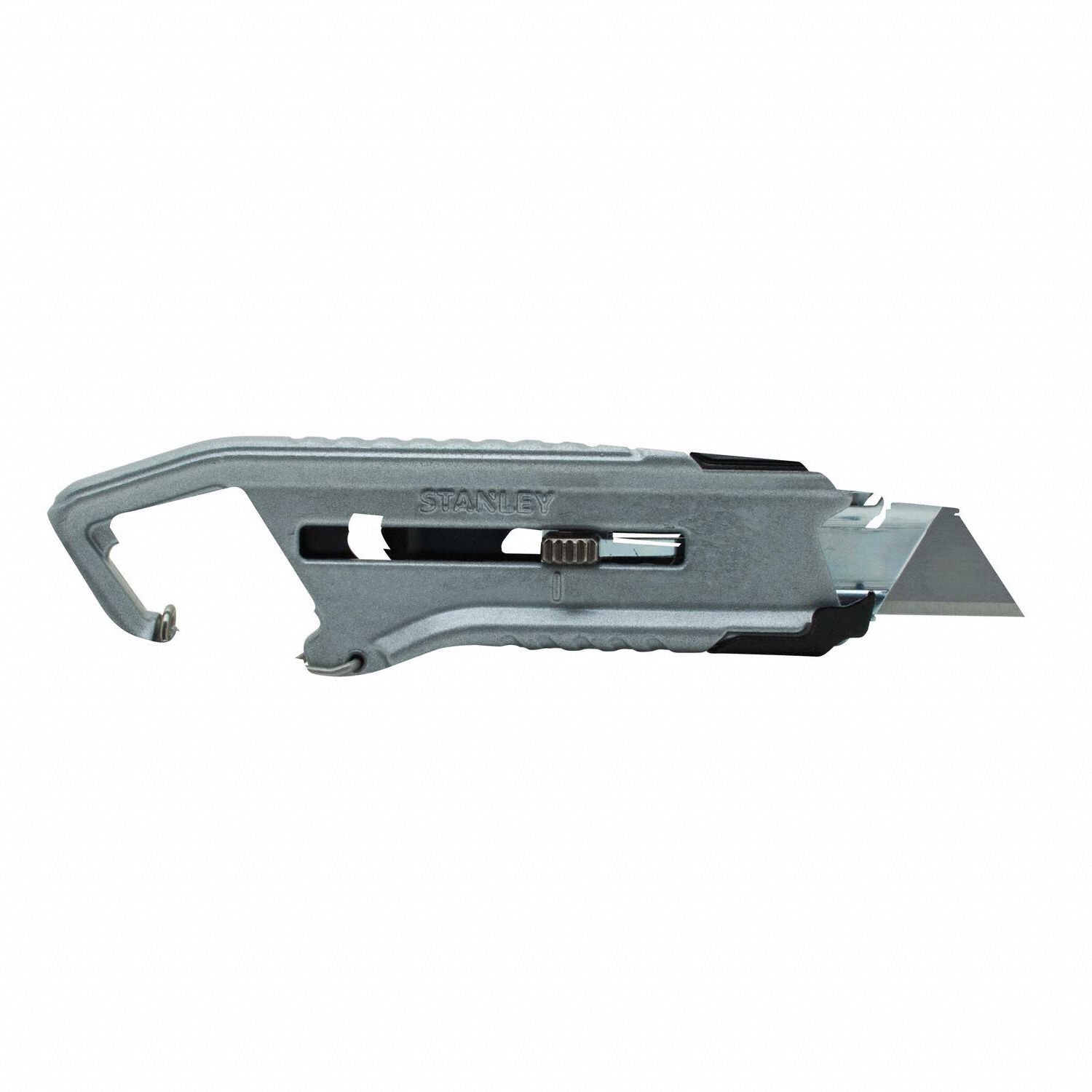 STANLEY, 5 in Overall Lg, Steel Std Tip, Utility Knife - 31CN86 ...
