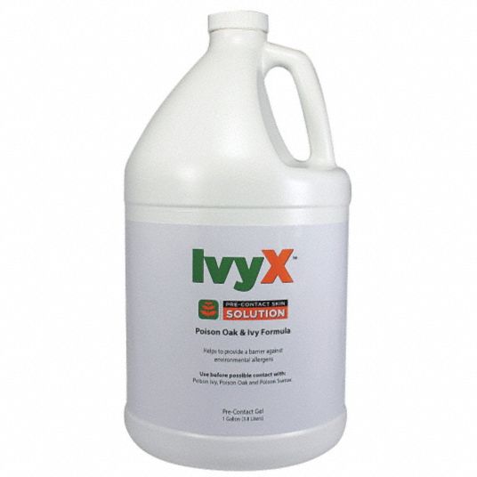 IVYX Pre-Poison Ivy Barrier, Liquid Solution, Bottle, 128.000 oz, 1 gal ...