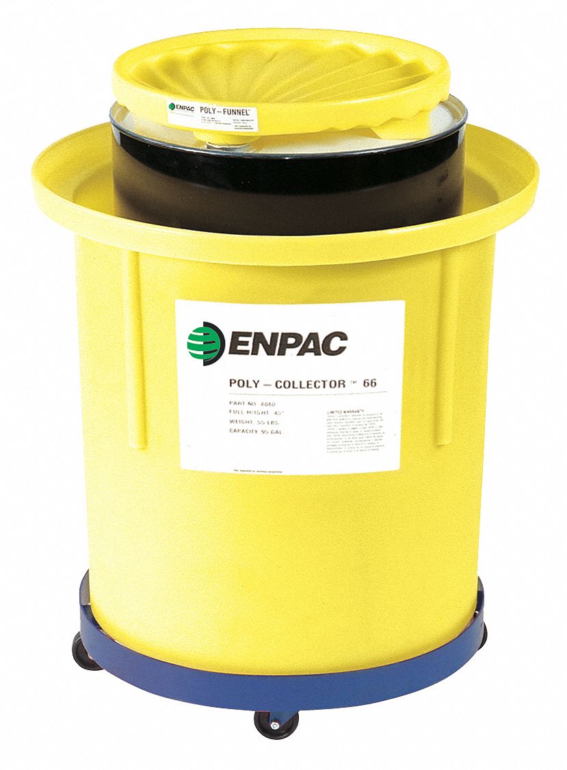 ENPAC, Mobile Spill Collector Kit, 70 gal Spill Capacity, Mobile Spill ...