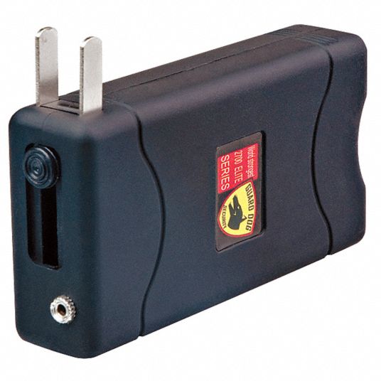 GUARD DOG SECURITY, Black, Plastic, Stun Gun - 31DV32|SG-GD4500E2BK ...