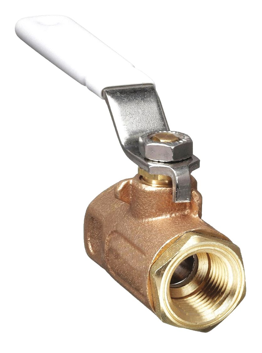 APOLLO, 3/8 in Size, Bronze, Manual Two-Way Ball Valve - 31EE48|70LF10210 - Grainger